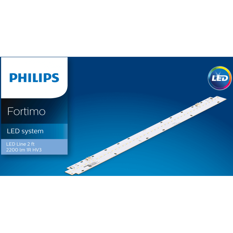 Barre de modules Philips Fortimo LED Line 2ft 2200lm 840 1R HV3 413043