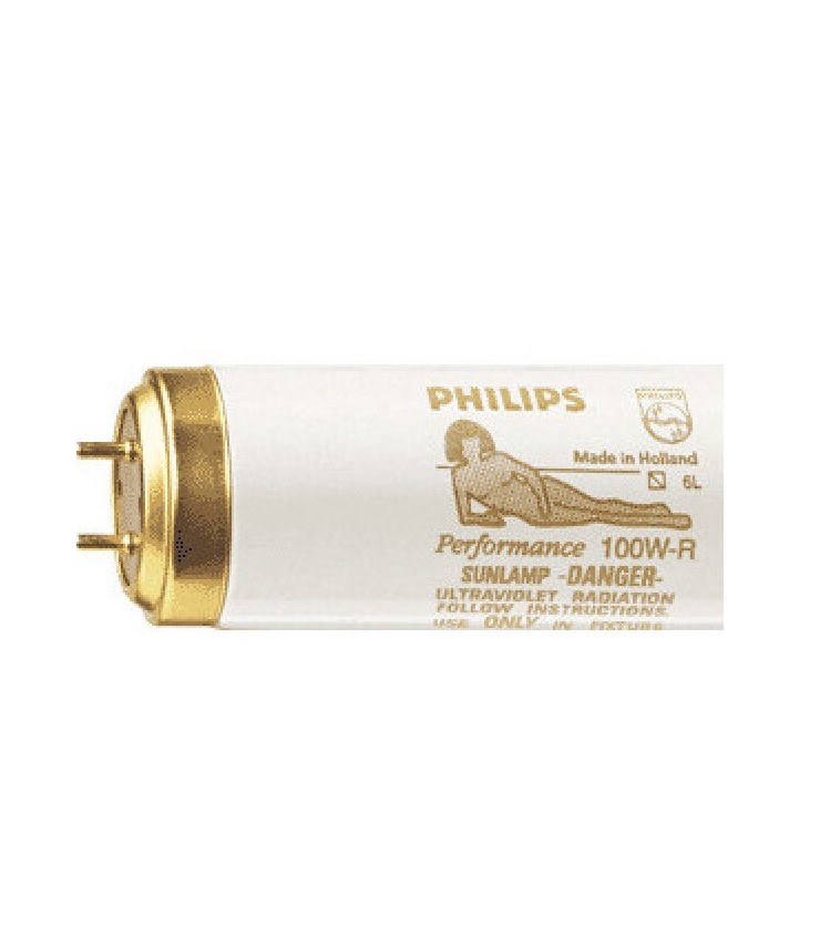 Tube PHILIPS PERFORMANCE CLEO 100W-R UVA Ultraviolet G13 spéciale solarium