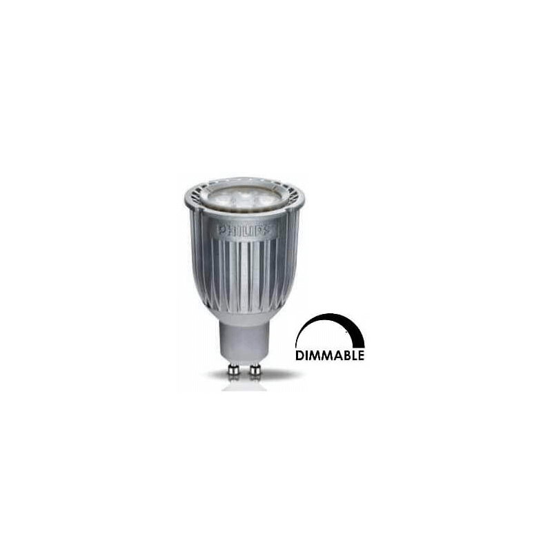 Ampoule LED PHILIPS tubulaire 7w substitut 50w blanc froid 4000K dimmable GU10
